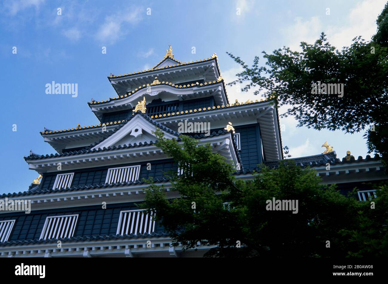 JAPAN, OKAYAMA CASTLE, DETAIL Stock Photo - Alamy