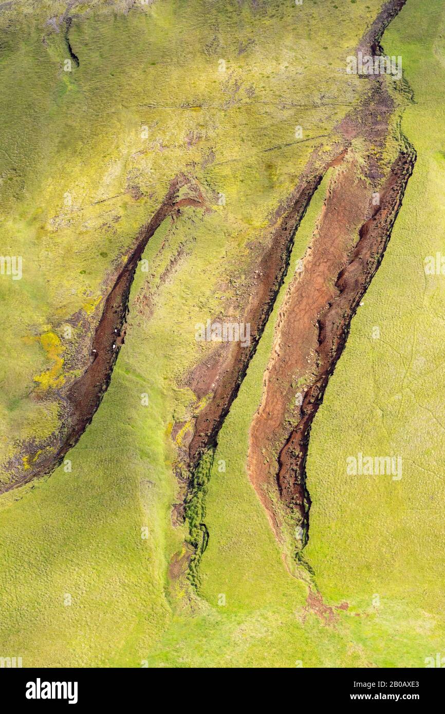 Iceland aerial photography Stock Photo - Alamy