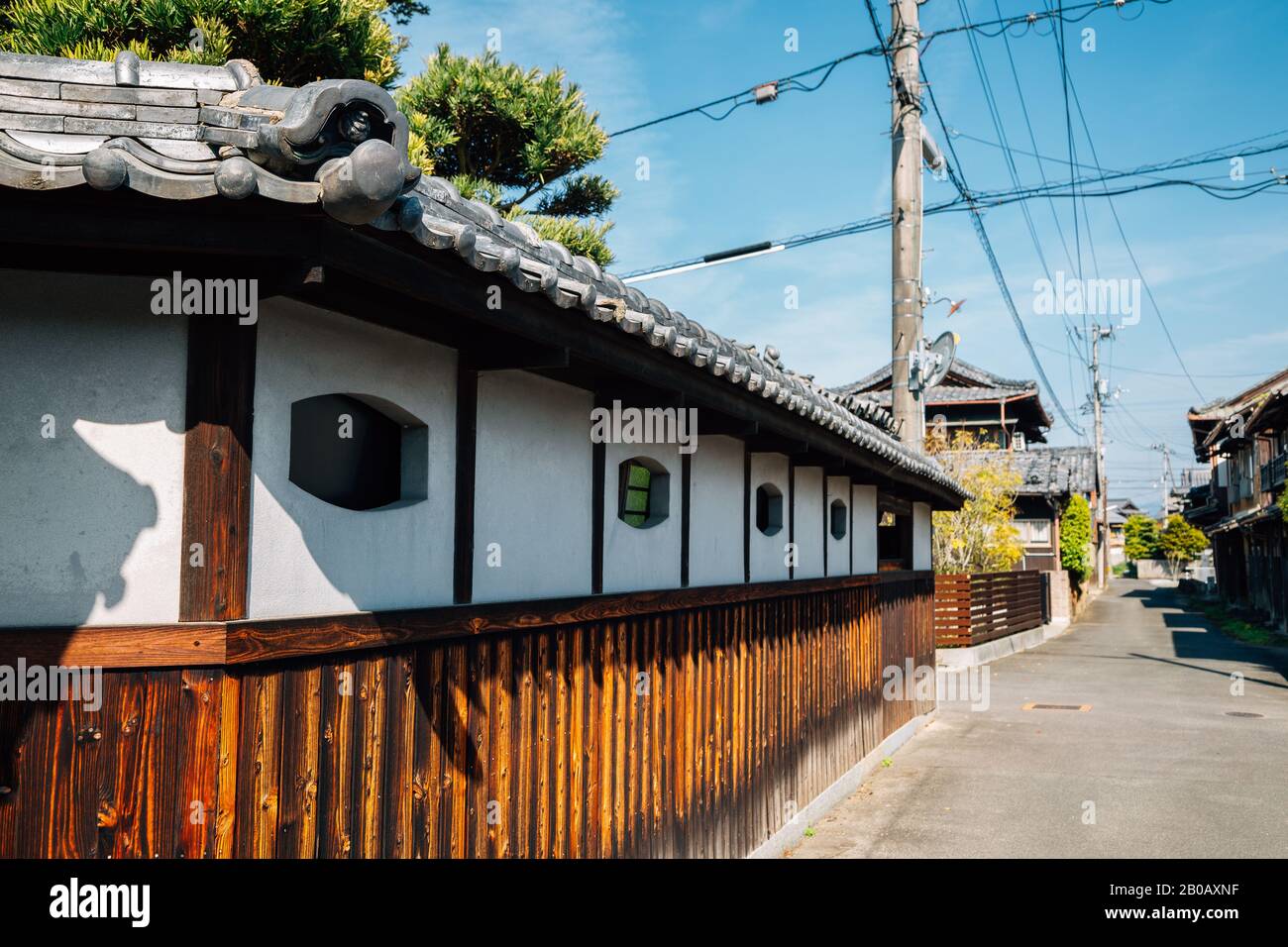 Kanonji village Japanese traditional house in Kagawa, Japan Stock Photo ...