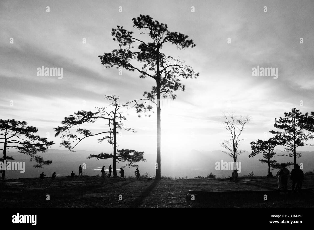 OCT 31, 2019 Loei, Thailand - Beautiful charming dramatic sunrise with ...