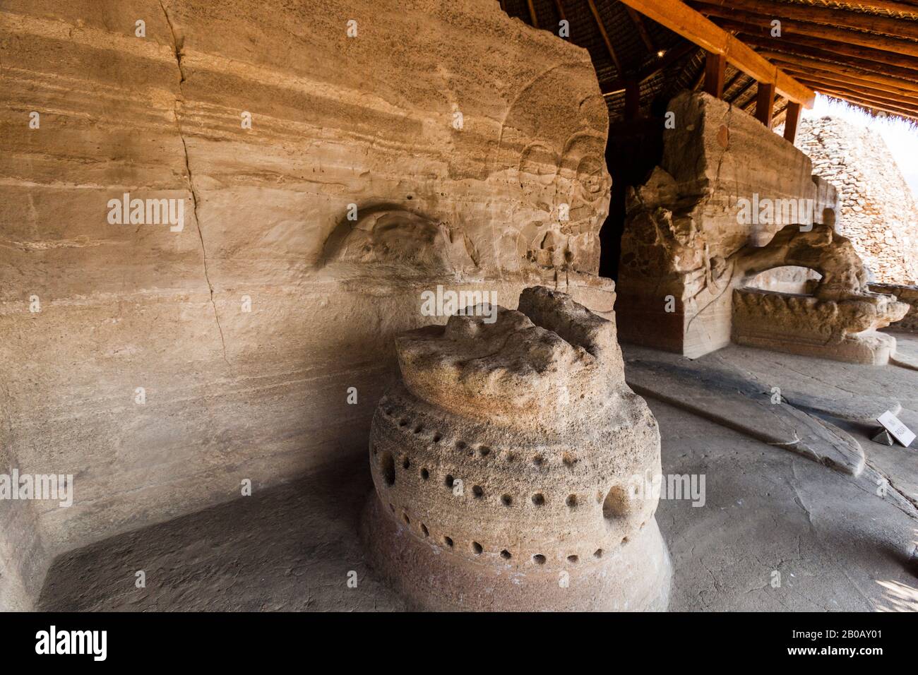 Animal sculpture, House of the Eagle warriors, The Warrior Temple ...