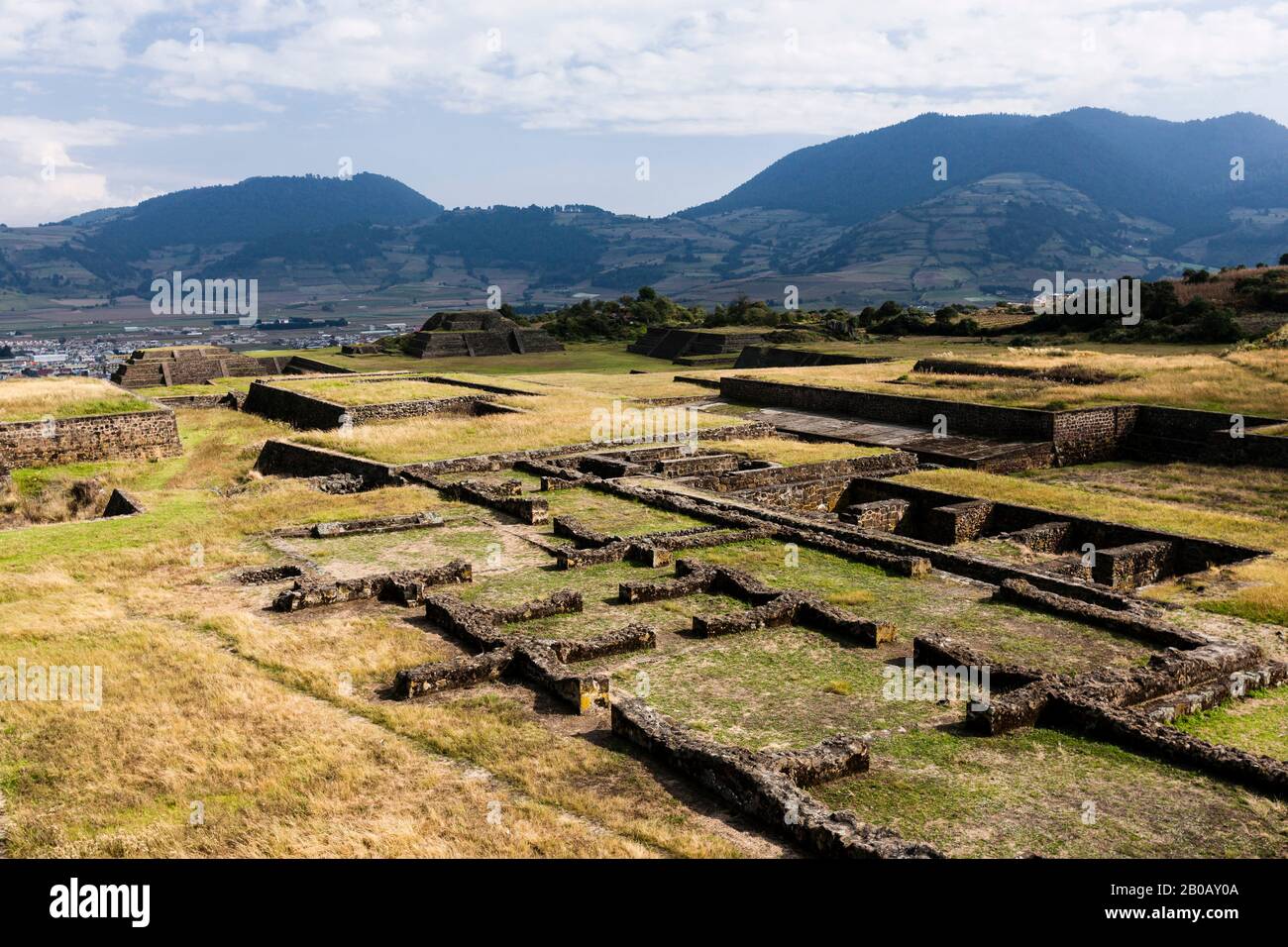 Teotenango archaeological site, Valley of Toluca, state of Mexico ...