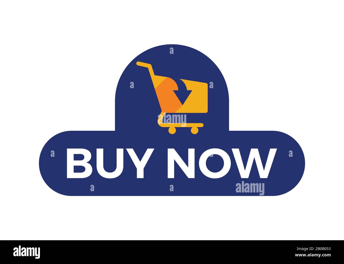 Shopping cart icon or button, Add to cart flat sign symbols logo Stock ...