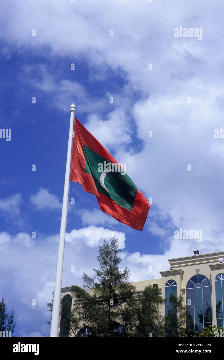 National flag maldives hi-res stock photography and images - Alamy