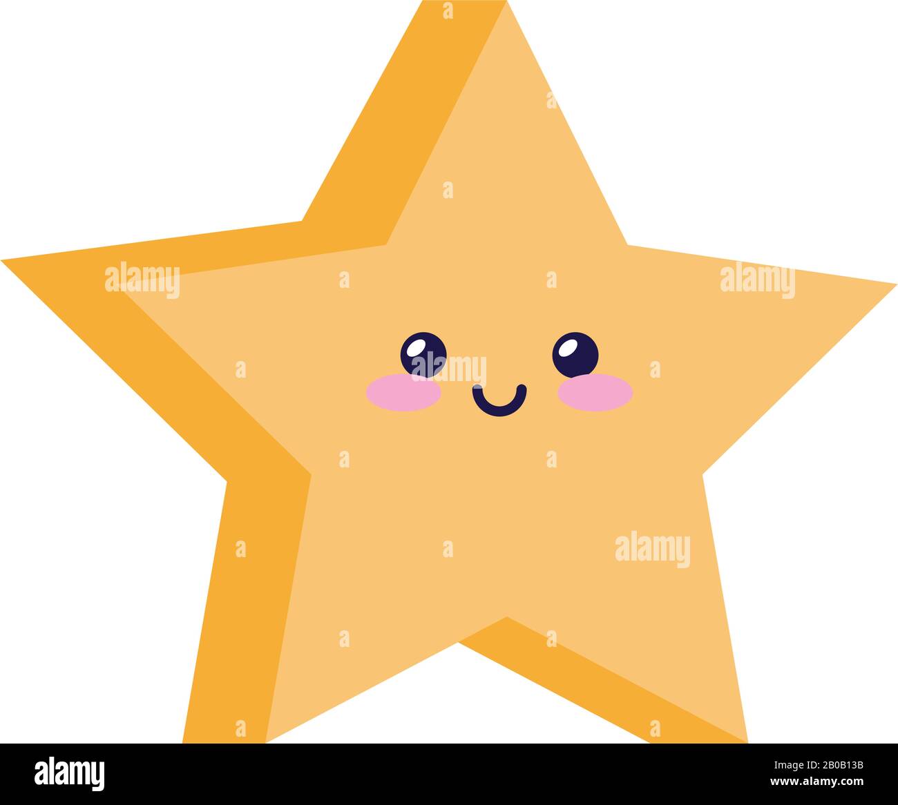 cute star magic kawaii style icon Stock Vector Image & Art - Alamy