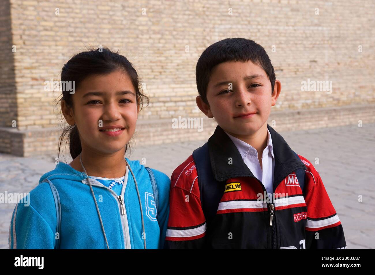 UZBEKISTAN, BUKHARA, LOCAL CHILDREN Stock Photo - Alamy