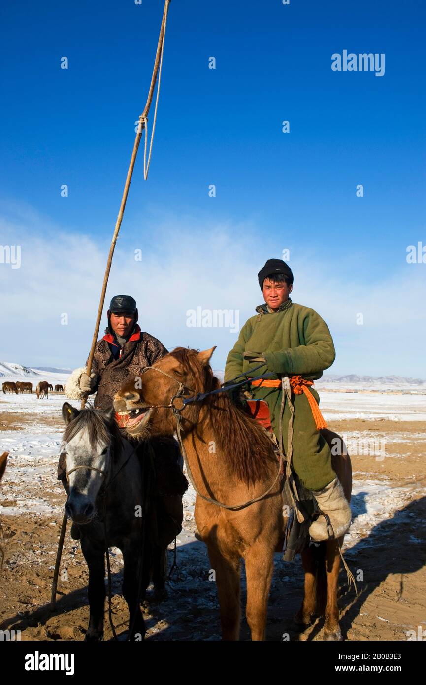 Mongolian Horsemen