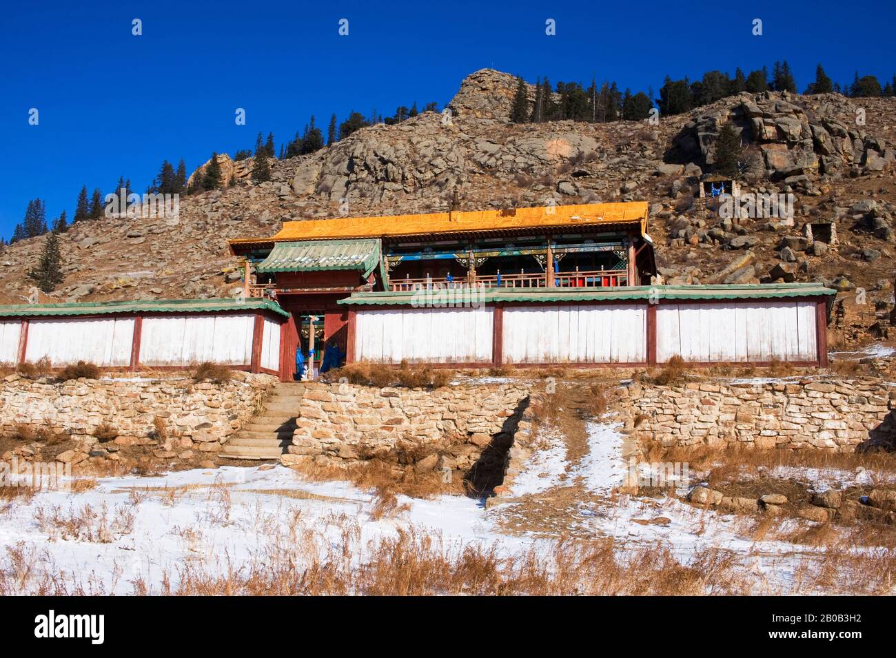 Manzushir monastery hi-res stock photography and images - Alamy