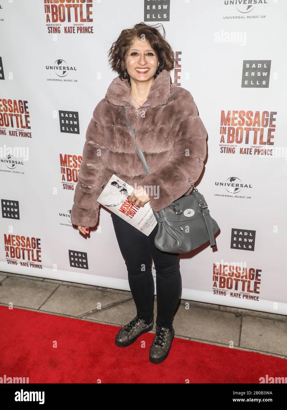 London, UK. 19th Feb, 2020. Shappi Khorsandi attending a press night ...