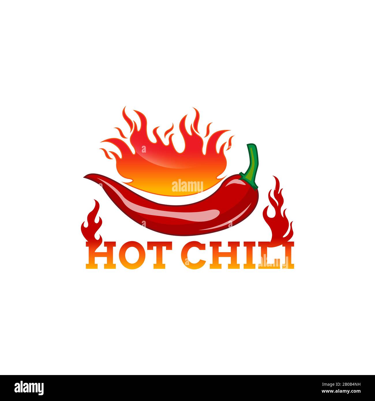 Hot Chili logo designs concept vector, Fire Chili logo symbol, Spice ...