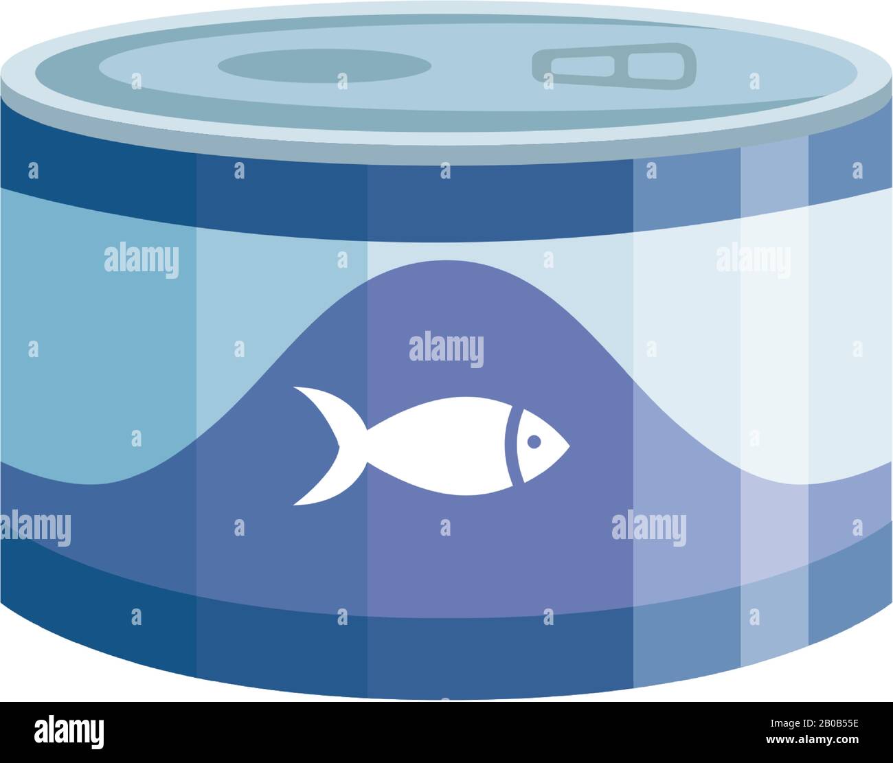 Image of canned fish Stock Vector Images - Alamy