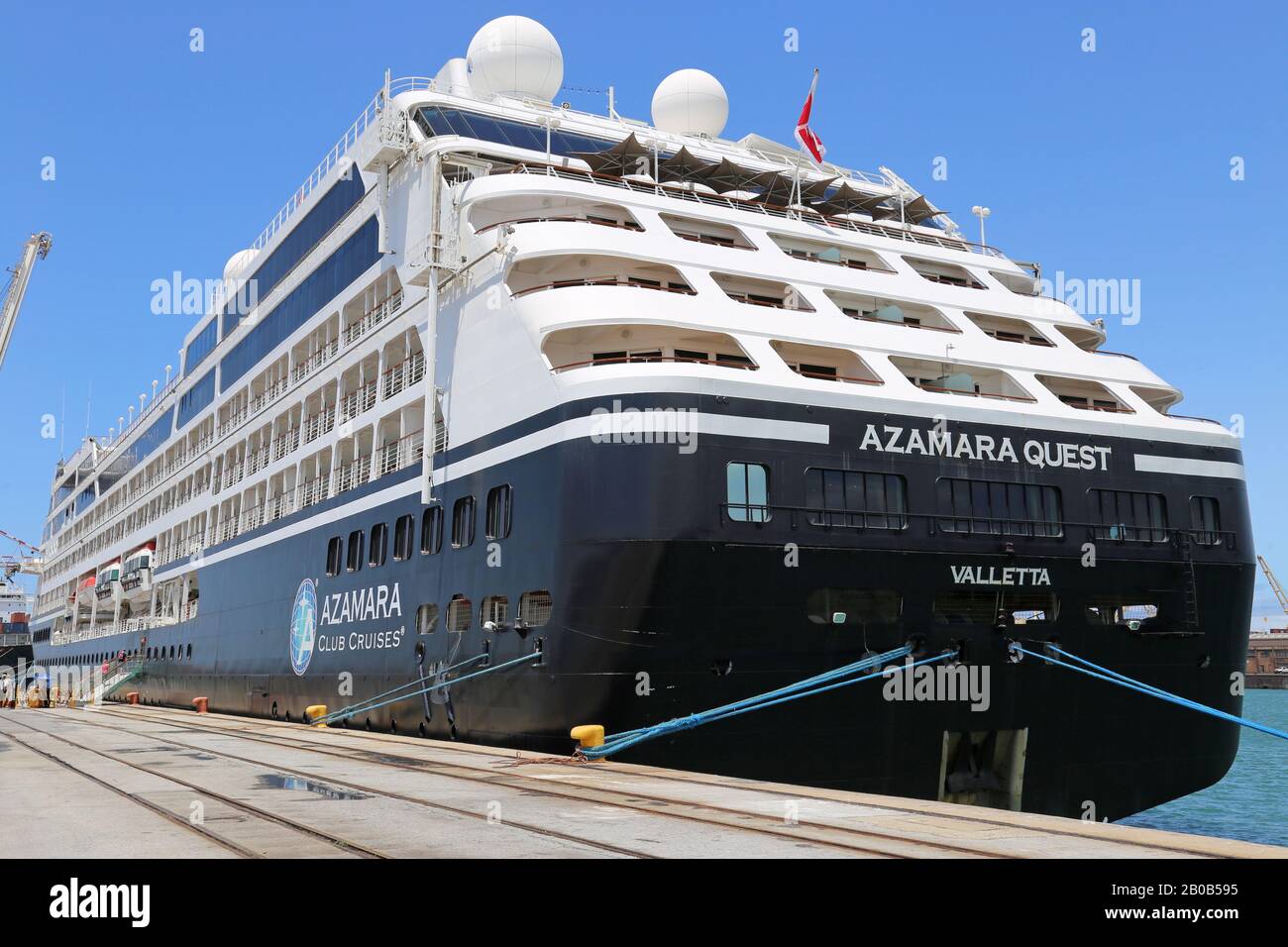 Azamara Quest cruise ship, Port Elizabeth, Nelson Mandela Bay, Eastern ...
