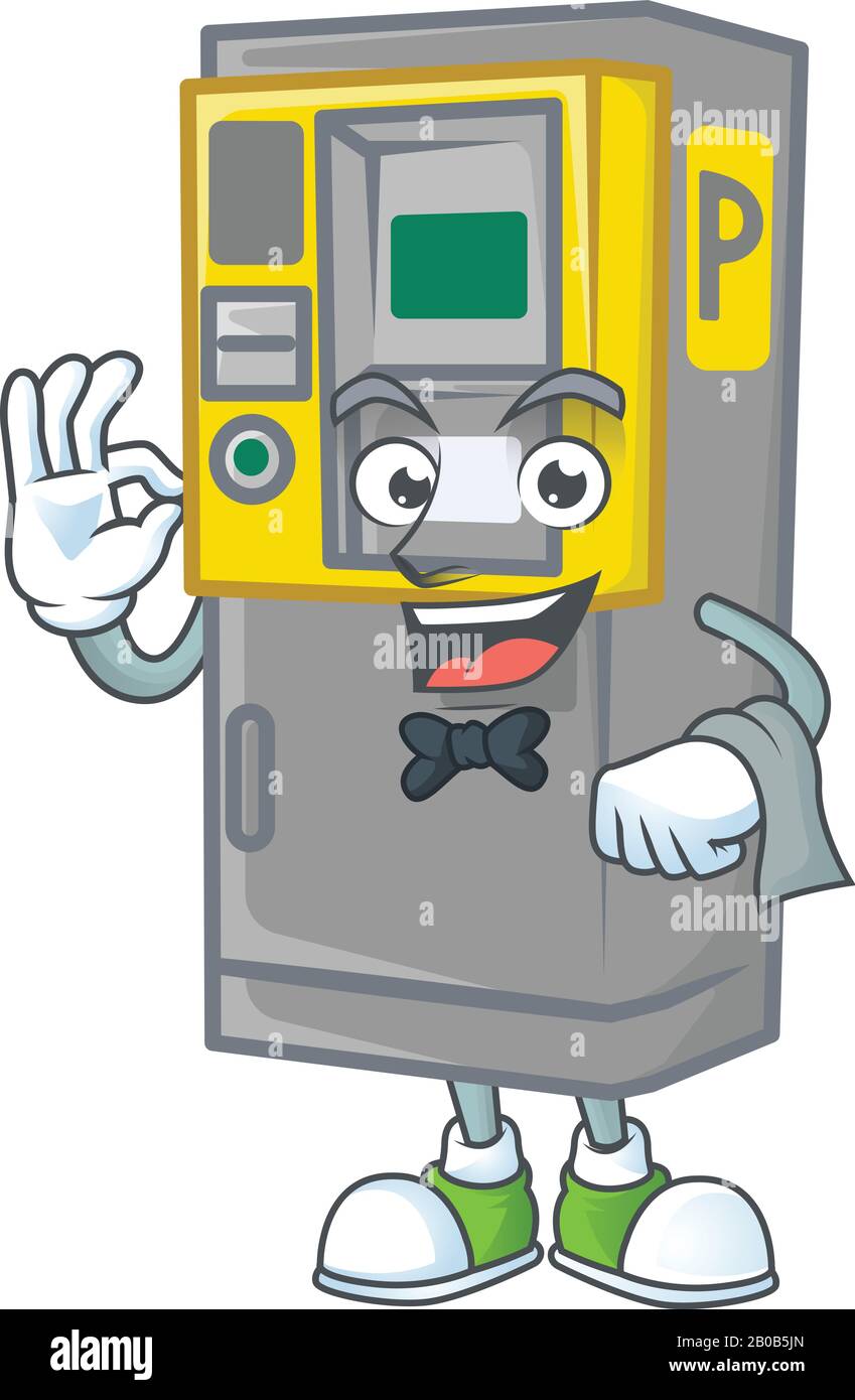 Auto ticket vending machine Stock Vector Images - Alamy