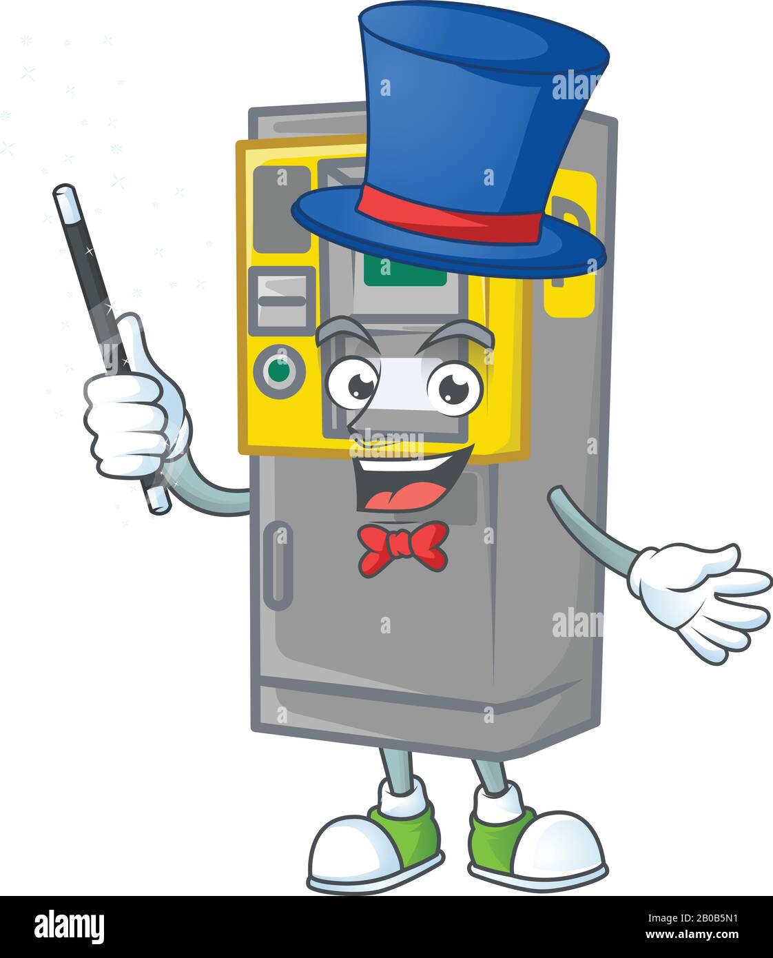 Parking ticket vending machine Stock Vector Images - Alamy