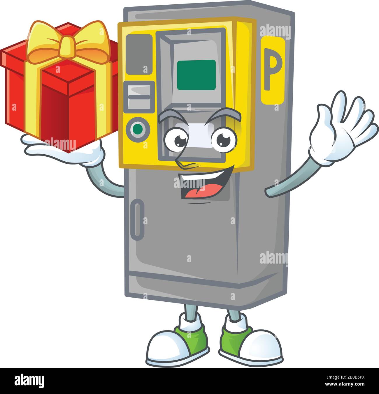 Parking payment box Stock Vector Images - Alamy