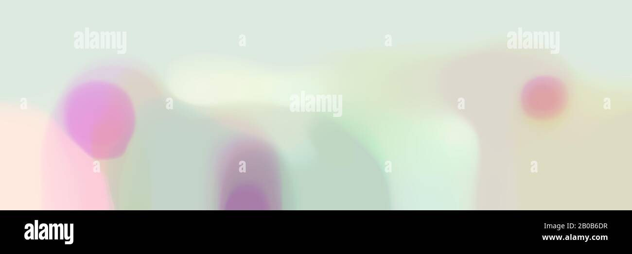 blurred horizontal background with light gray, pastel violet and silver ...