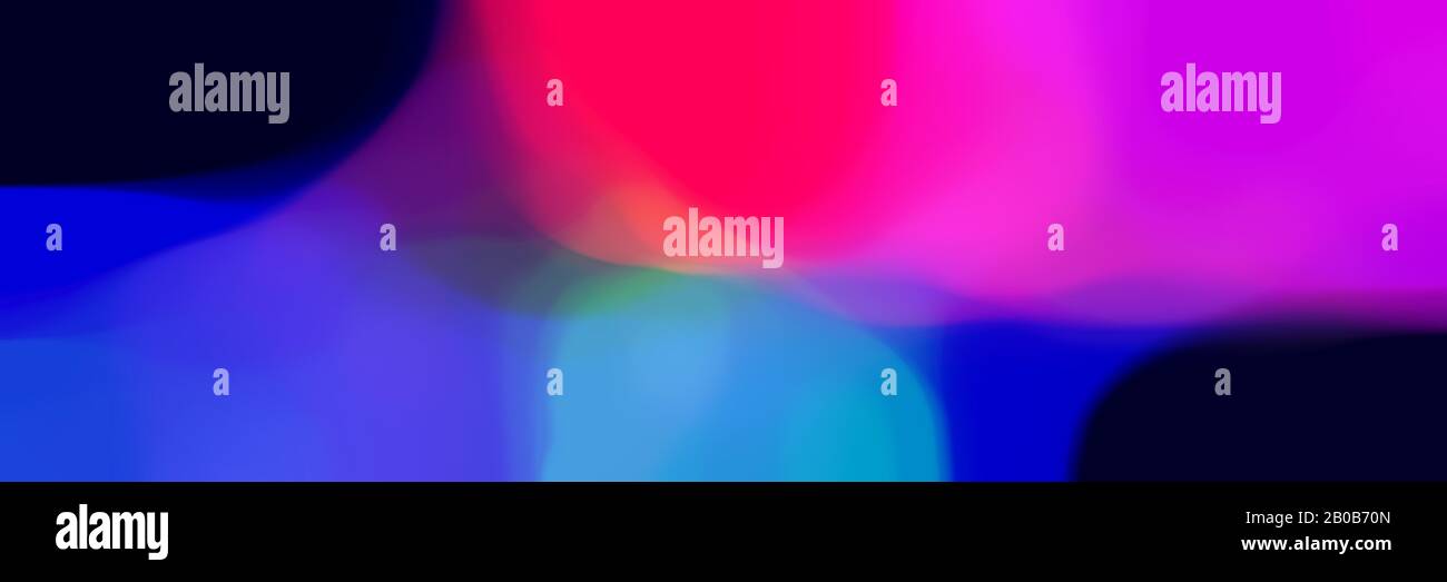 soft blurred horizontal background bokeh graphic with royal blue ...