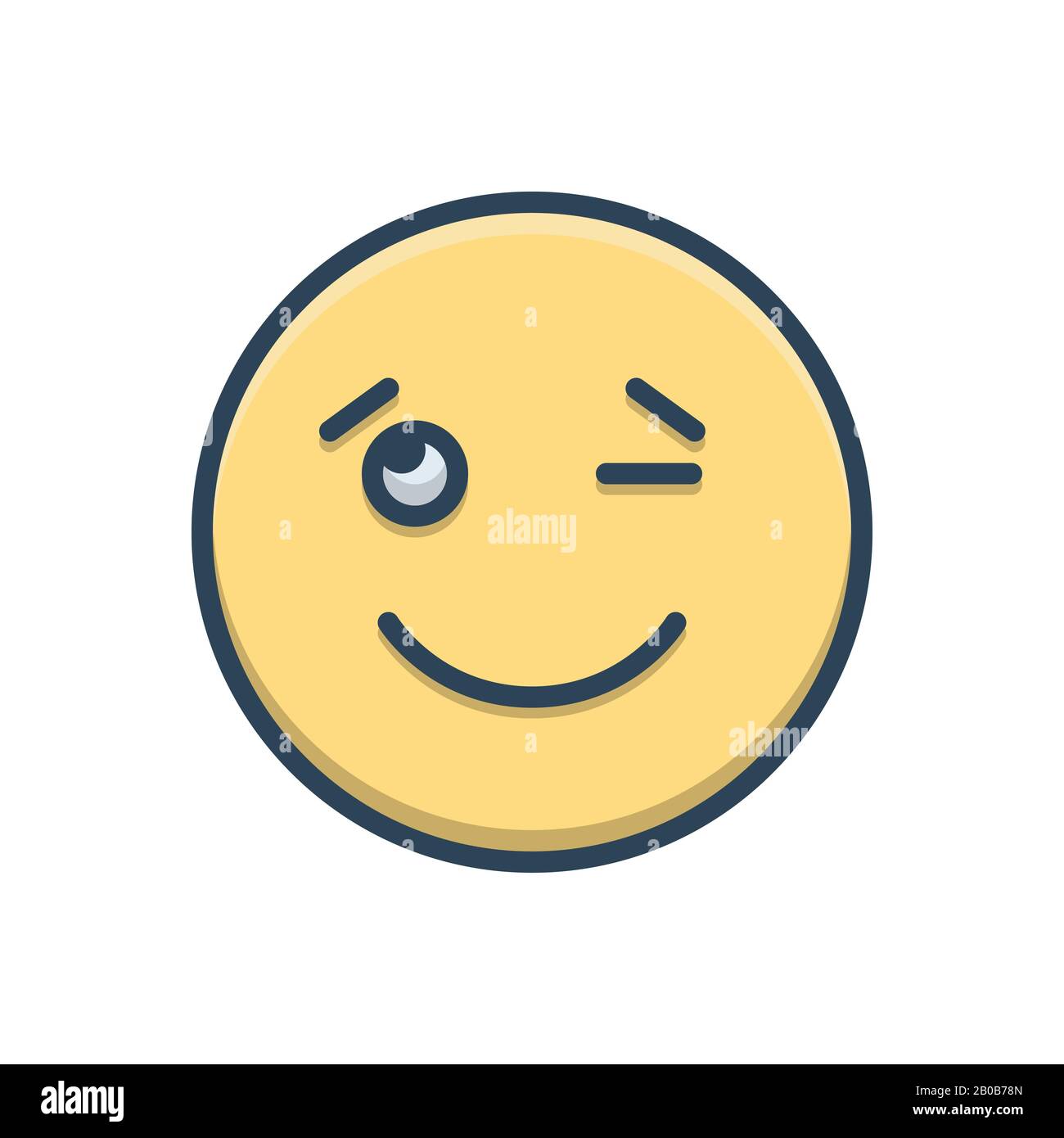 Illustration For Wink Stock Vector Image And Art Alamy