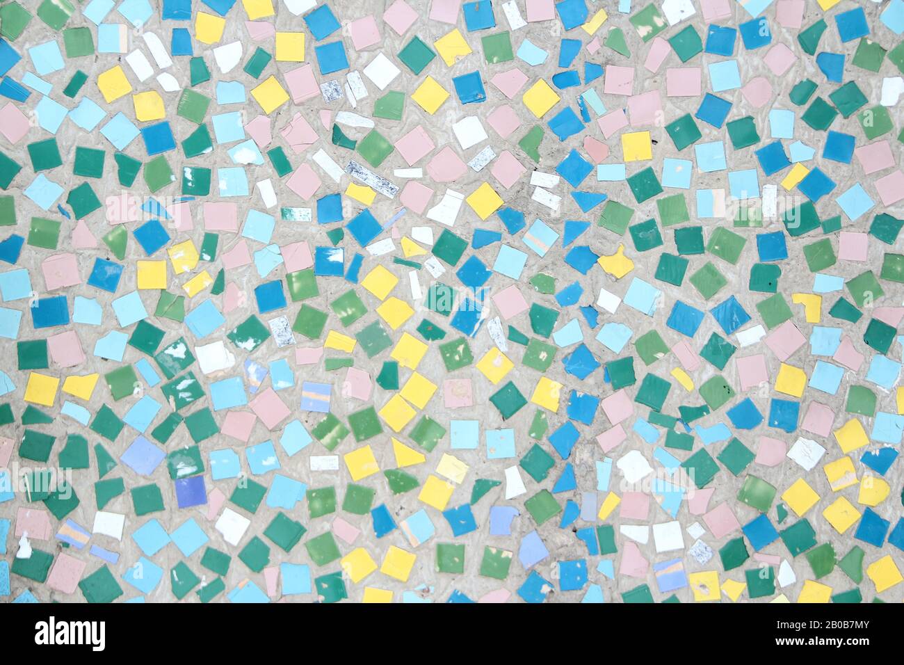 Retro wall old texture with colorful tiles, great design for any ...