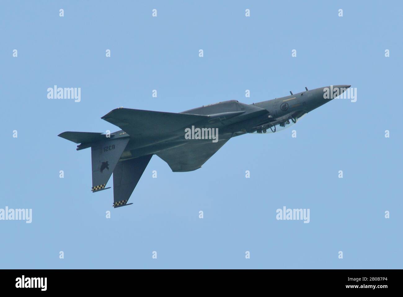 Singapore - Feb 12, 2020. McDonnell Douglas F-15E Strike Eagle of ...