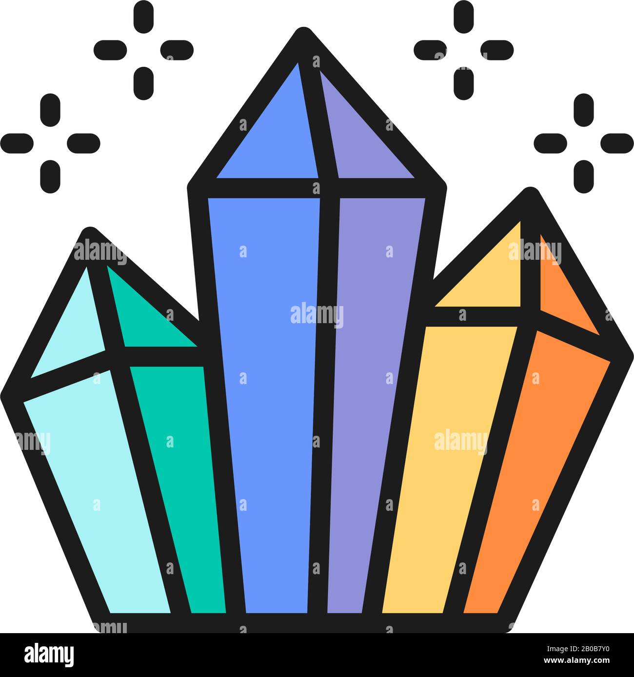 Rock crystal vessel Stock Vector Images - Alamy