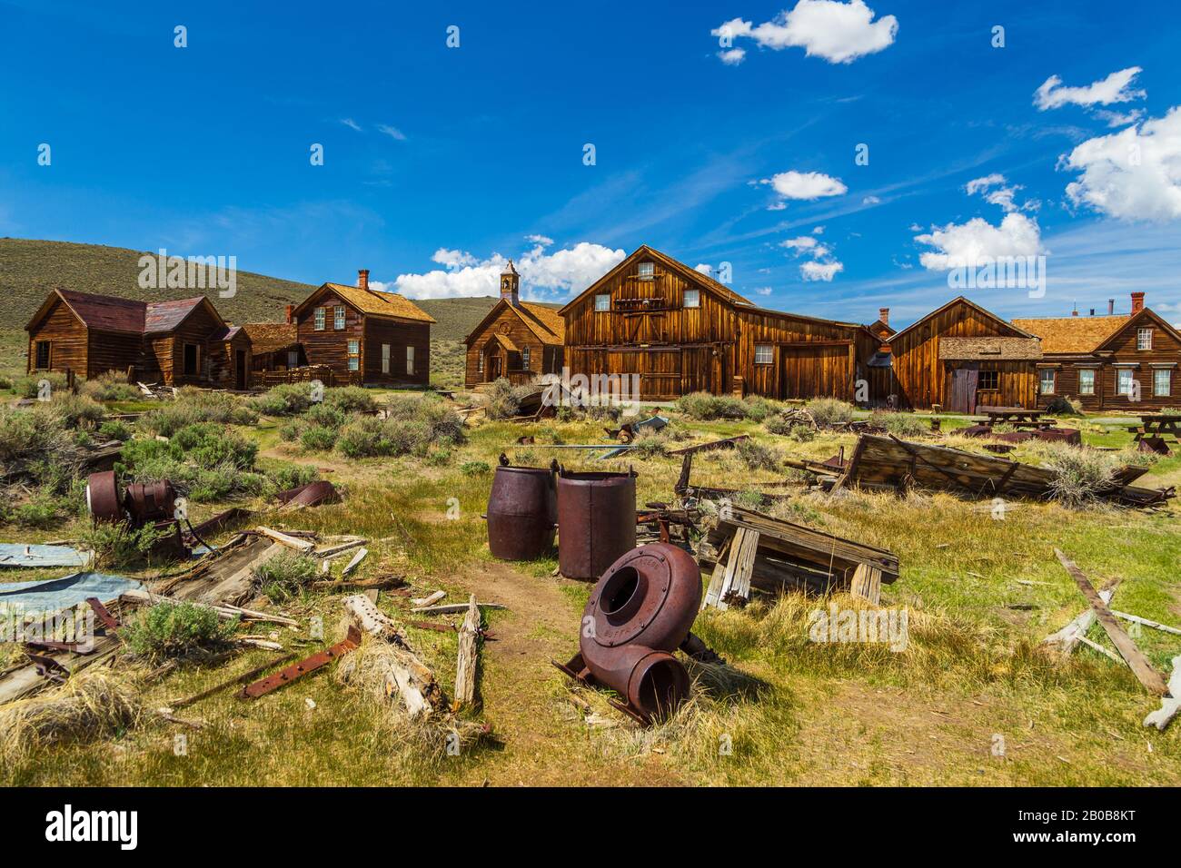 Methodist church ghost town bodie hi-res stock photography and images - Alamy