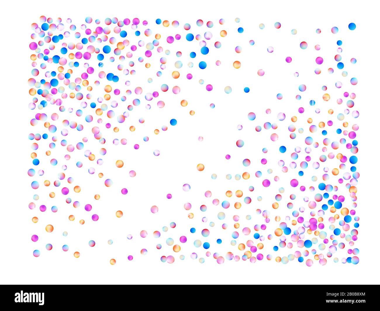 Colored mesh balls background. Confetti new background light. Colored ...