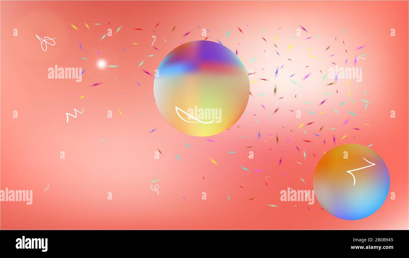 Background texture, modern. Pure space fantasy. Minimal colorific ...