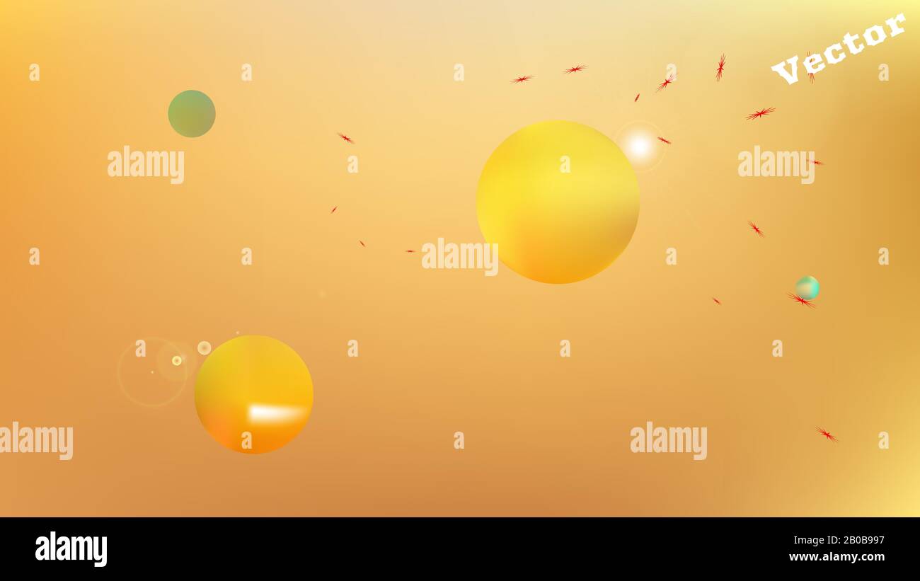 Common colorific illustration fantasy. Net space fantasy. Background ...