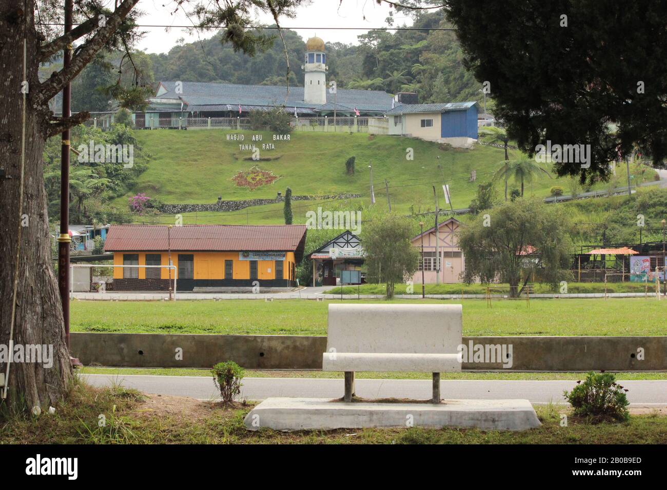 Masjid Abu Bakar Tanah Rata, Cameron Highland Stock Photo - Alamy