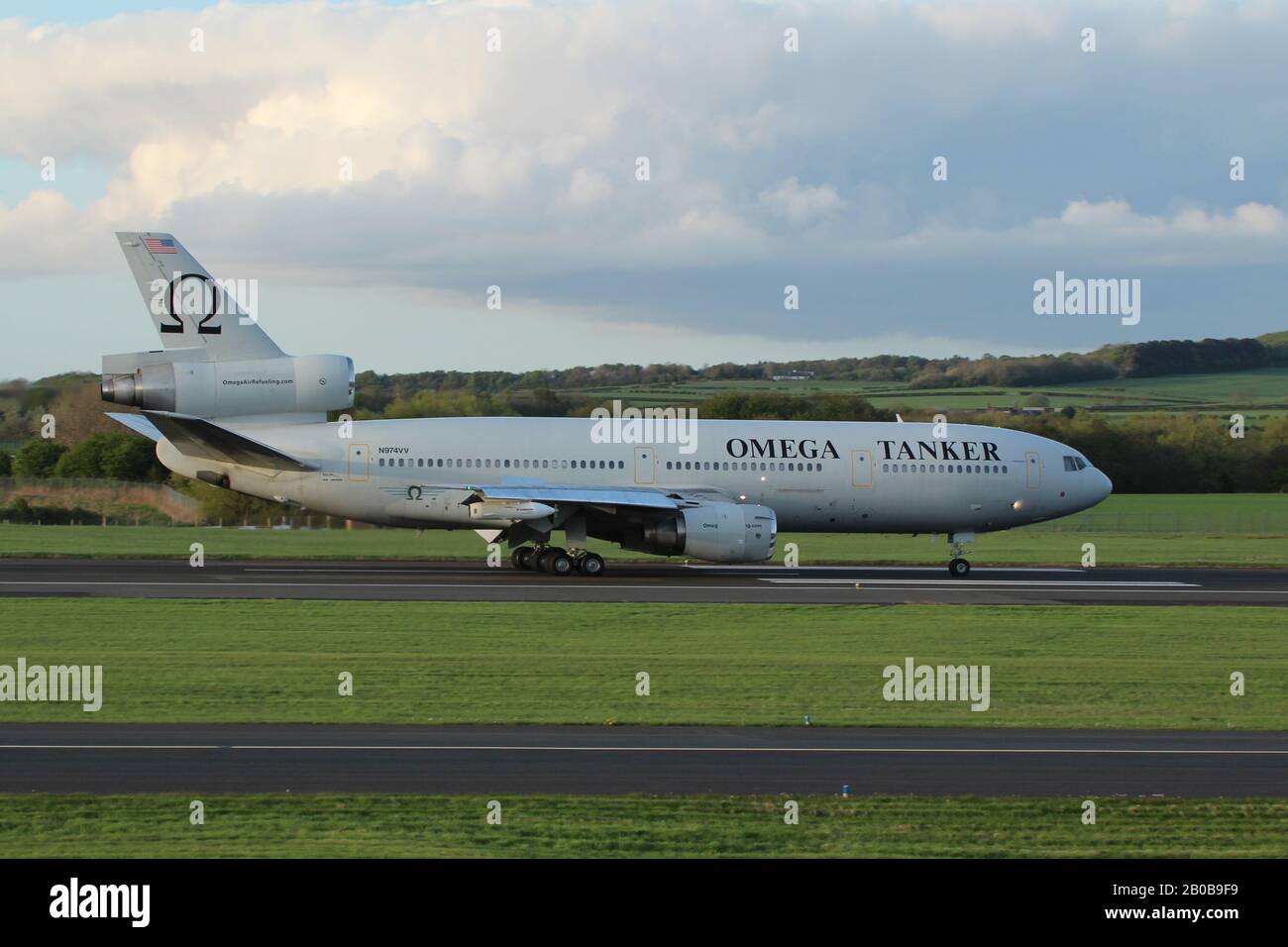 N974VV, a McDonnell Douglas DC-10-40I operated by Omega Air Refueling ...