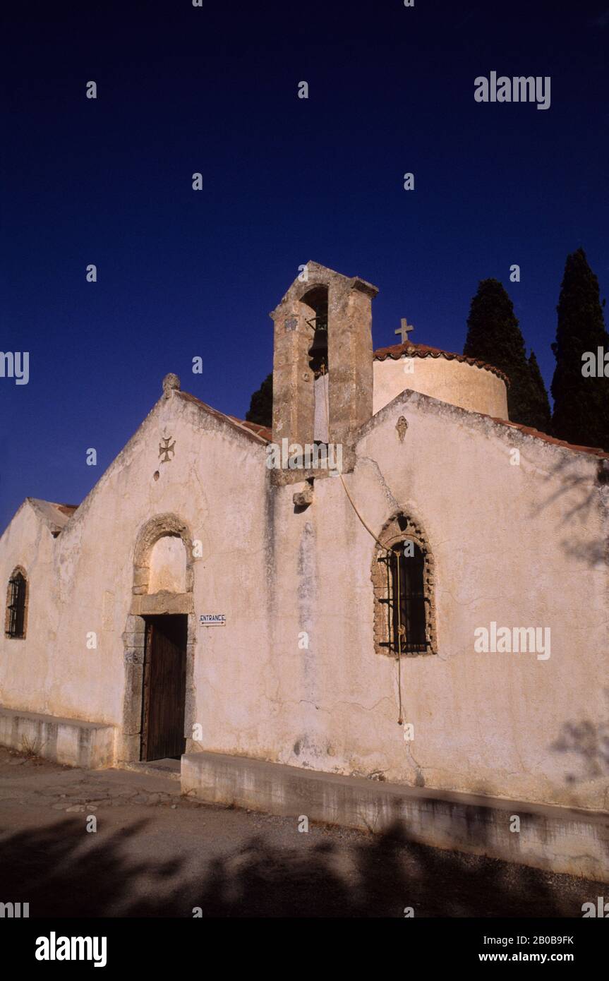 Greek church crete island hi-res stock photography and images - Alamy