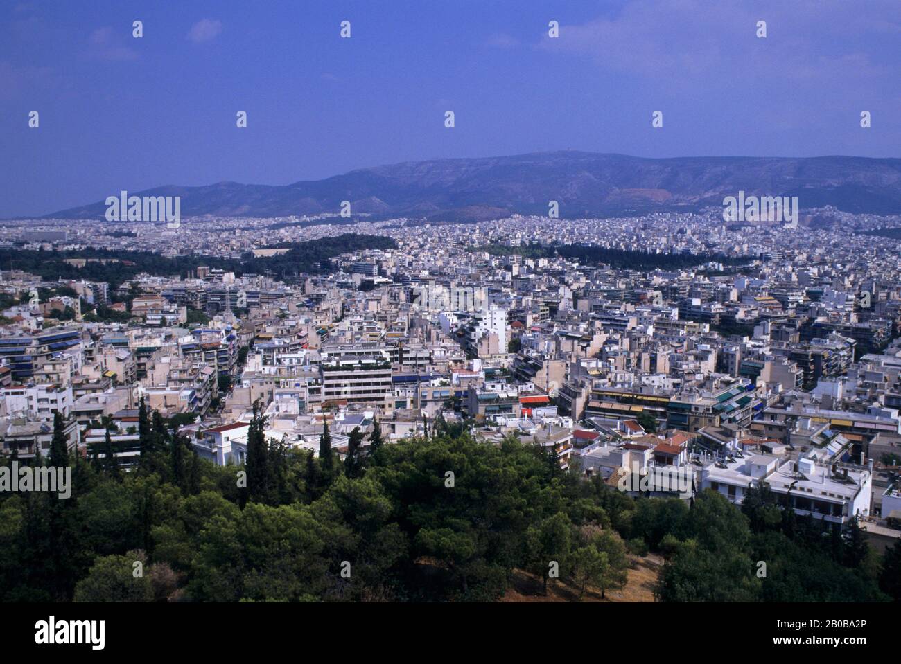 Athens overview hi-res stock photography and images - Alamy