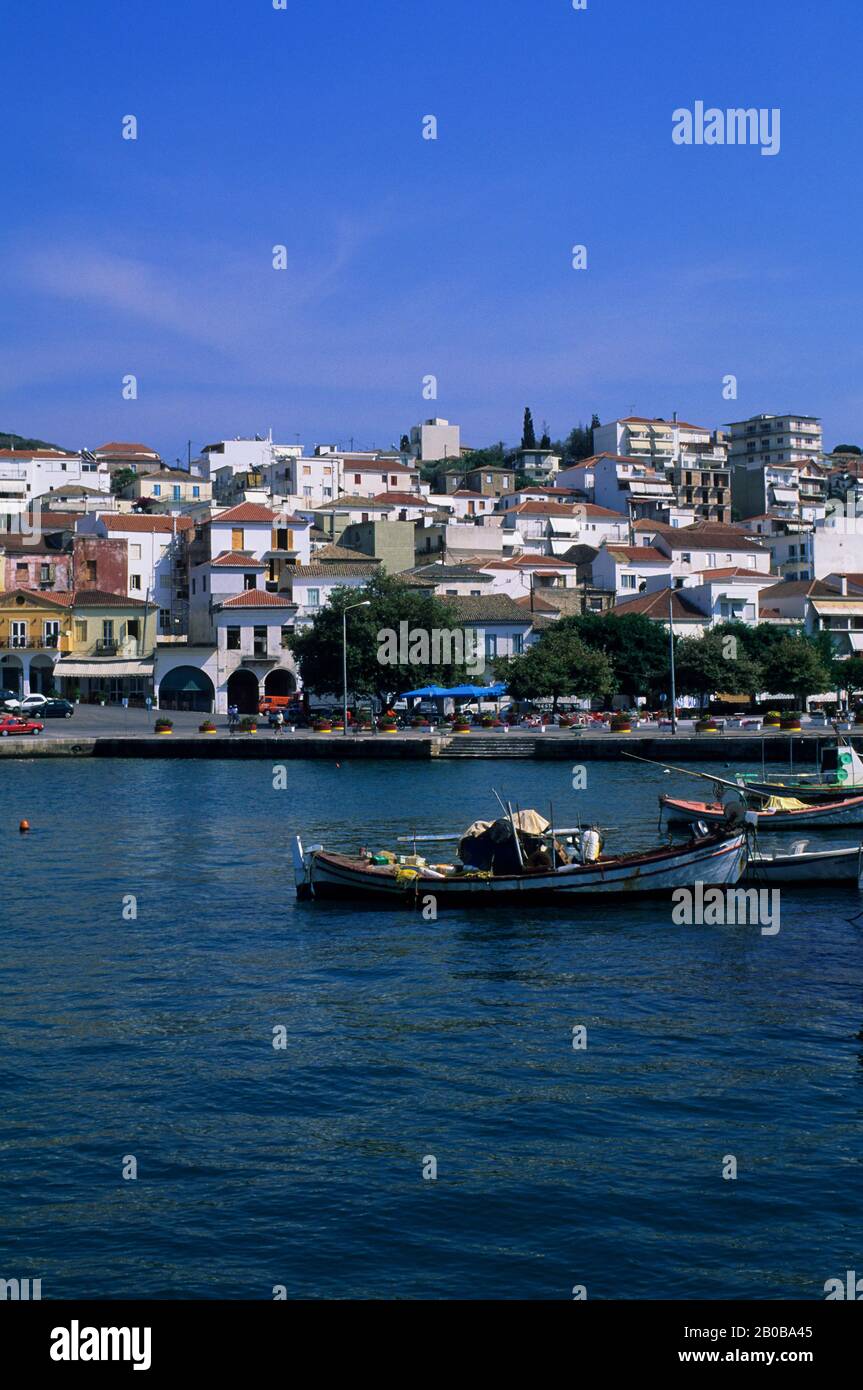 GREECE, NAVARINO BAY, PYLOS, HARBOR Stock Photo - Alamy