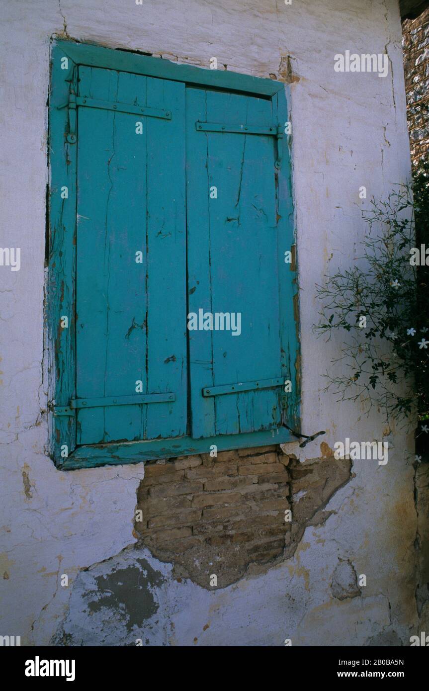 GREECE, NAVARINO BAY, PYLOS, WINDOW Stock Photo - Alamy