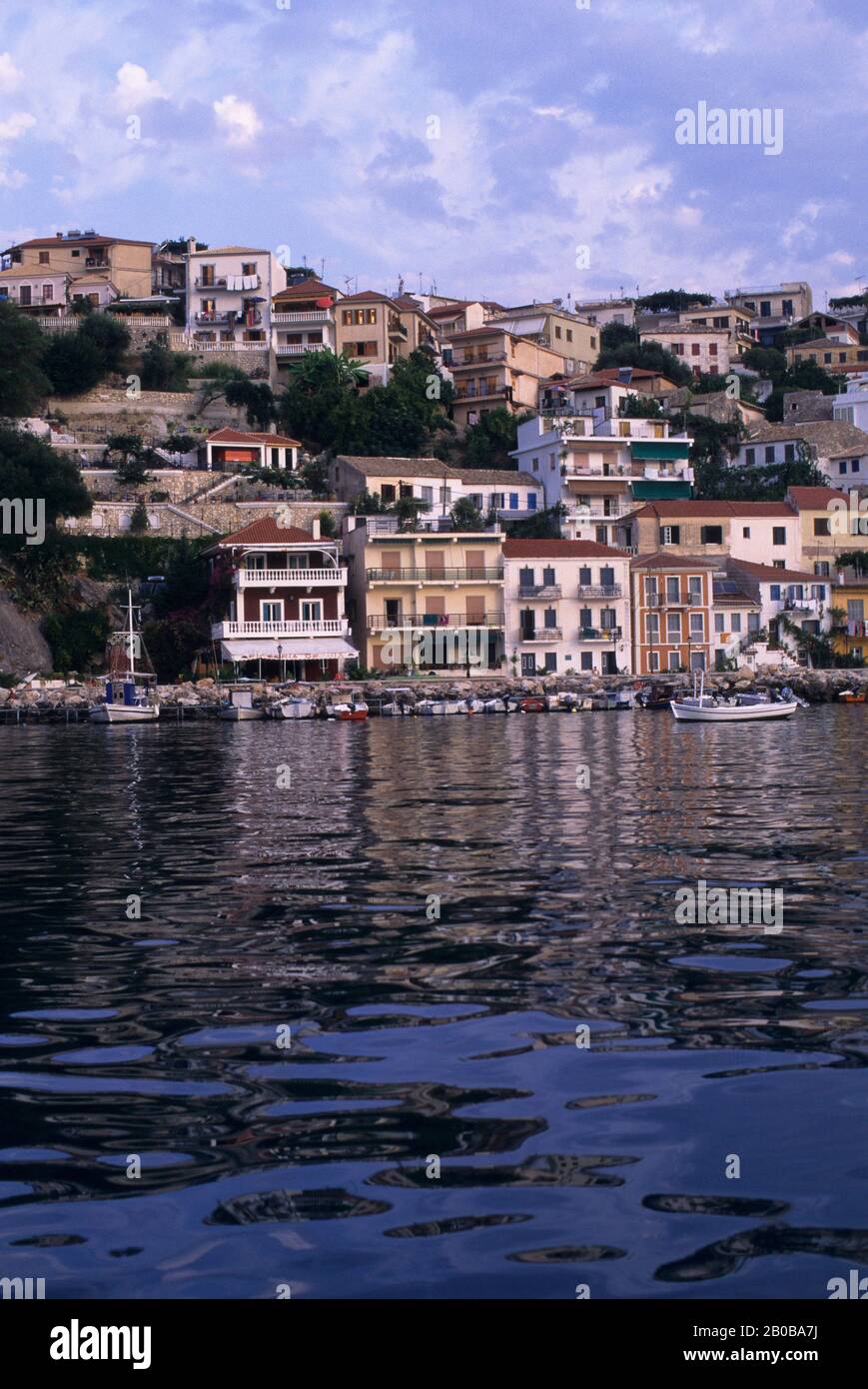 GREECE, PARGA, VIEW OF CITY Stock Photo - Alamy