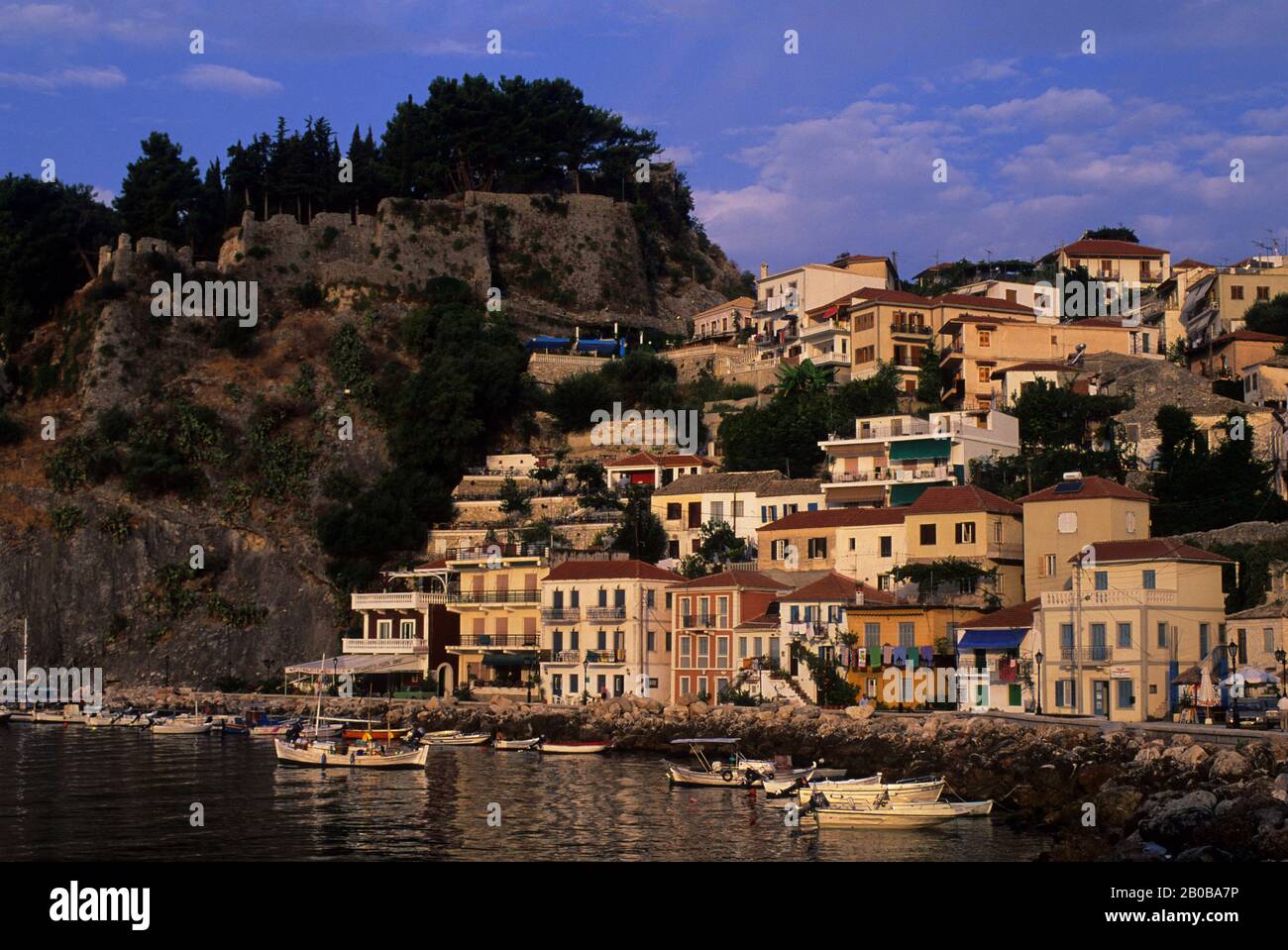 Parga village harbor port hi-res stock photography and images - Alamy