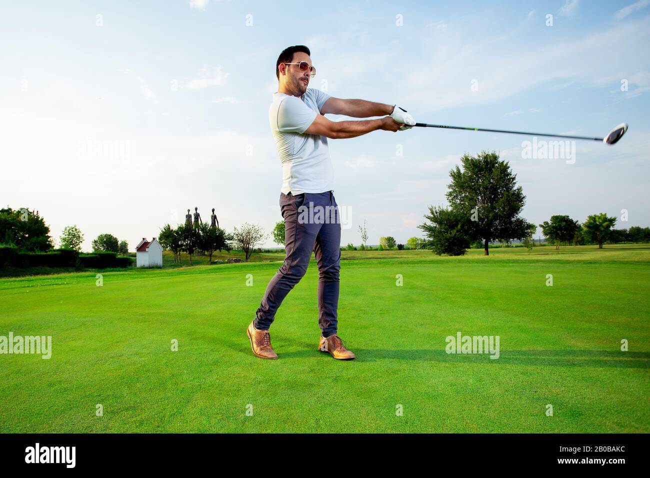 Getting ready to hit the ball hi-res stock photography and images - Alamy