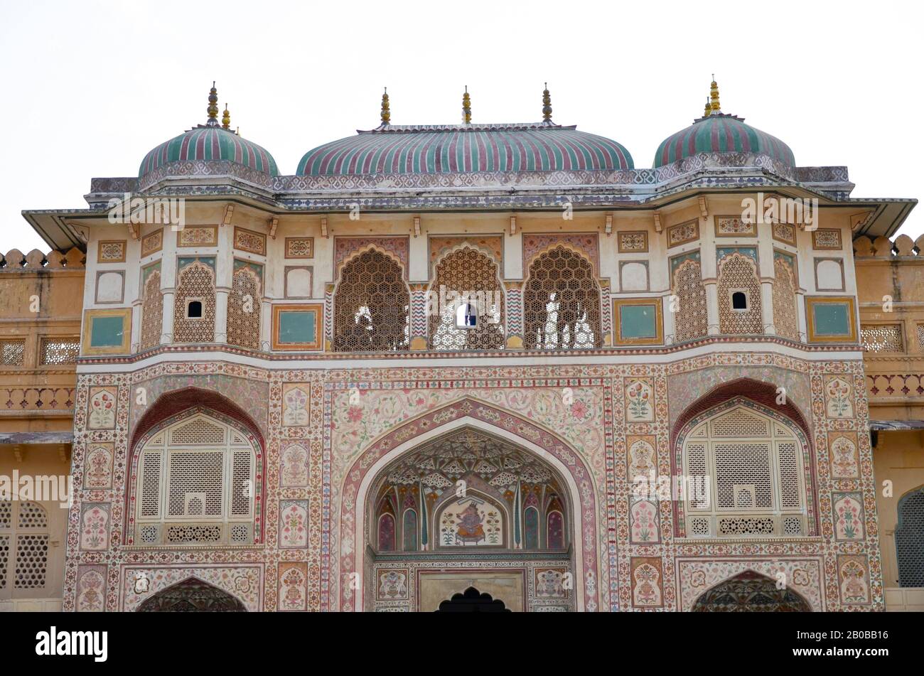 Architectural beauty of Amer Palace (Amber Palace), Jaipur, Rajasthan ...