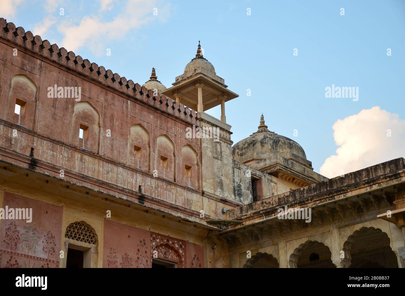 Architectural beauty of Amer Palace (Amber Palace), Jaipur, Rajasthan ...