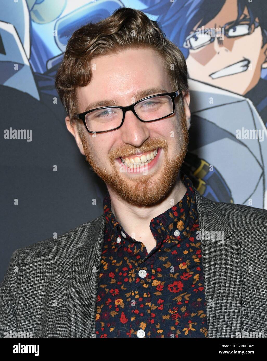 19 February 2020 - Westwood, California - Justin Briner. Funimation ...