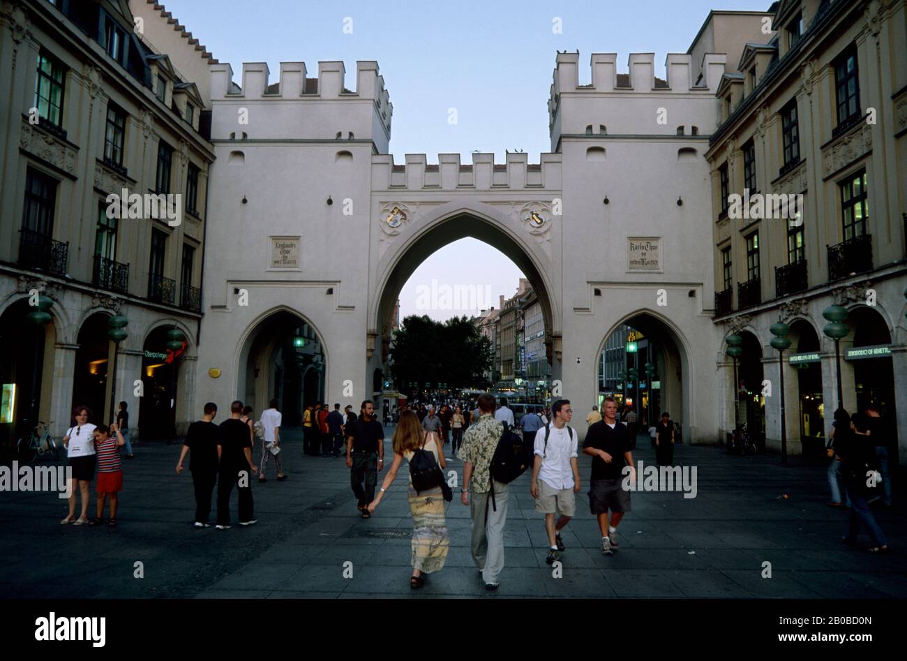 GERMANY, BAVARIA, MUNICH, KARLSTOR, OLD CITY GATE Stock Photo - Alamy