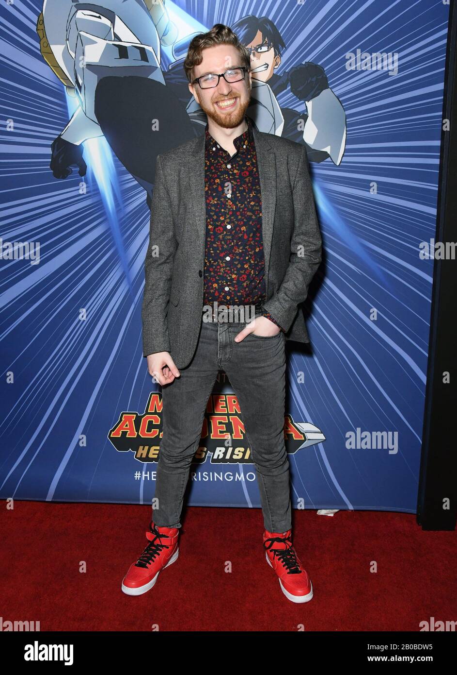 19 February 2020 - Westwood, California - Justin Briner. Funimation ...