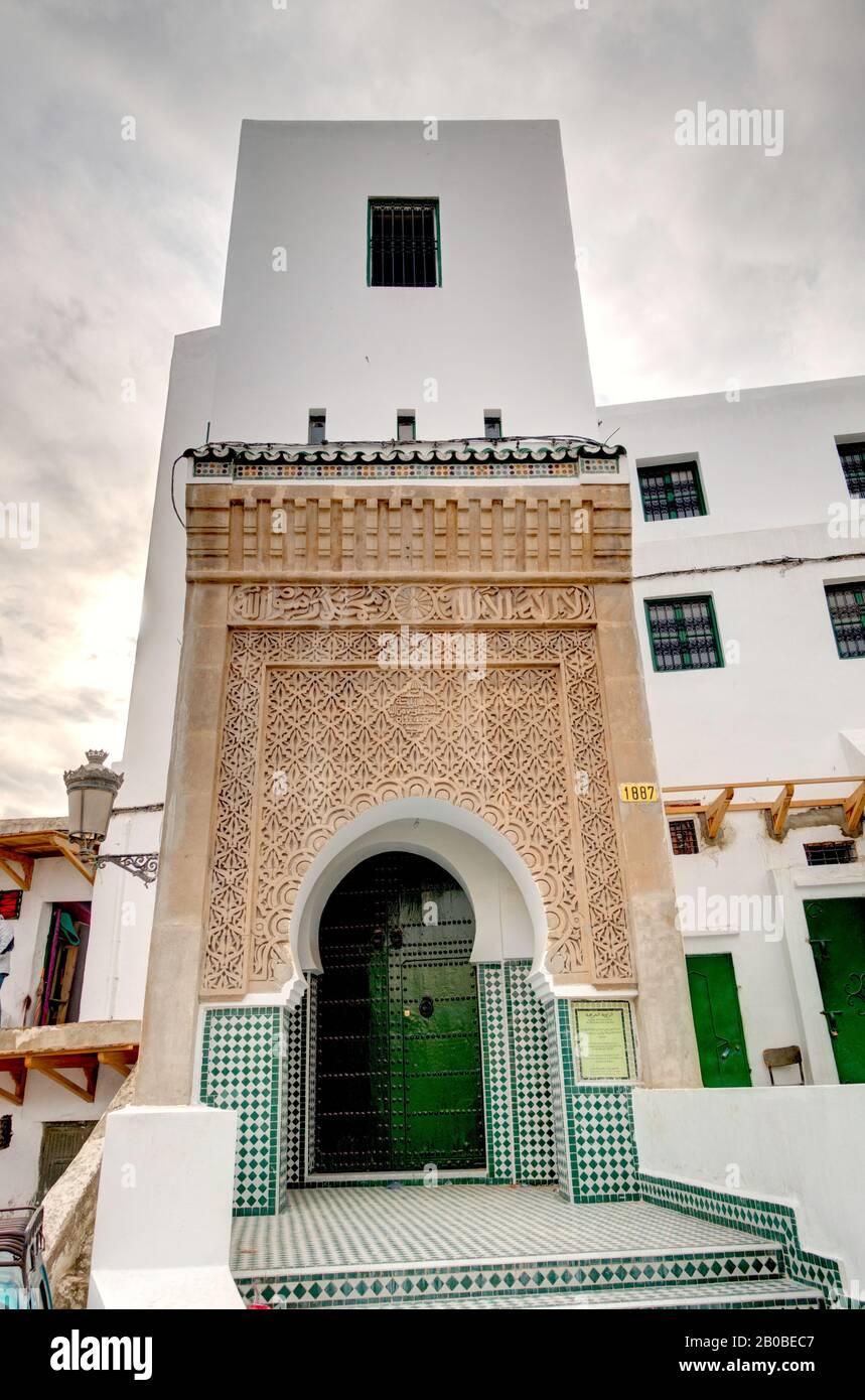 Tetouan Medina landmarks, Morocco Stock Photo - Alamy