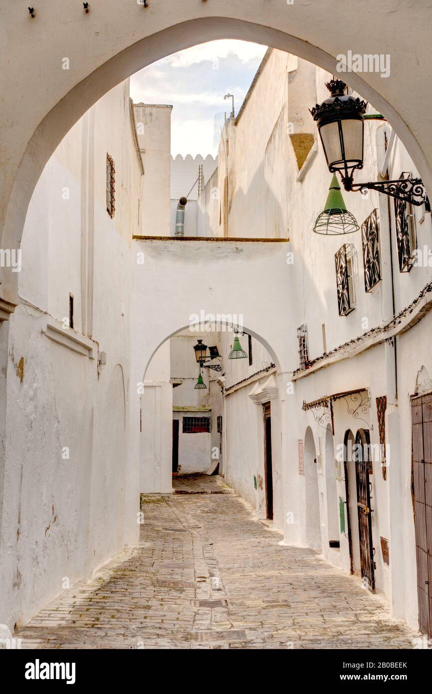 Tetouan Medina landmarks, Morocco Stock Photo - Alamy