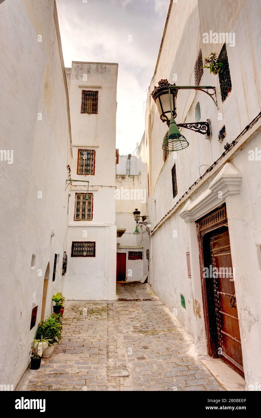 Tetouan Medina landmarks, Morocco Stock Photo - Alamy