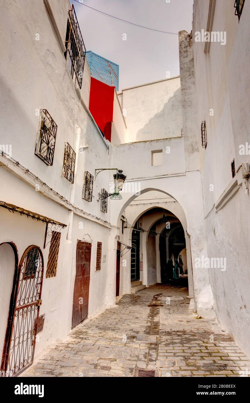 Tetouan Medina landmarks, Morocco Stock Photo - Alamy