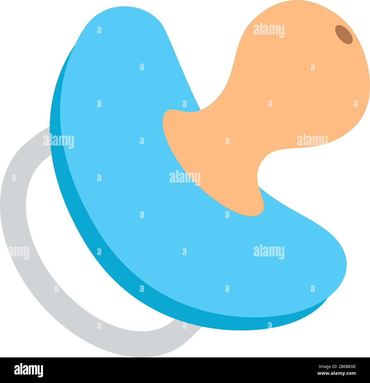 cute pacifier baby isolated icon Stock Vector Image & Art - Alamy
