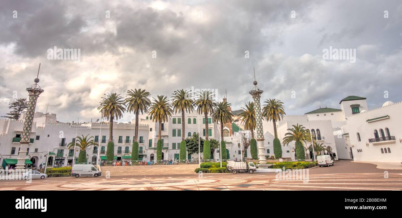Tetouan Medina landmarks, Morocco Stock Photo - Alamy