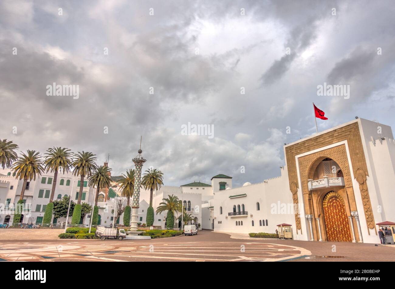 Tetouan Medina landmarks, Morocco Stock Photo - Alamy